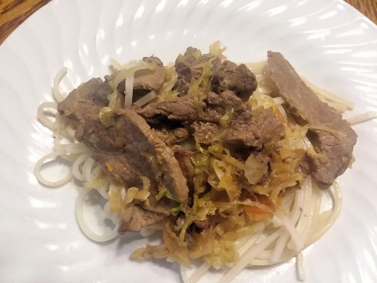Venison with rice noodles • Hunting Advice and Tips For Serious Deer ...